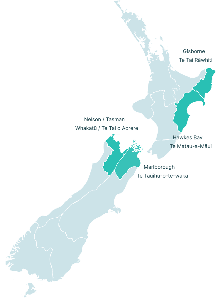 Regions - Forestry Catchment Planner Documentation